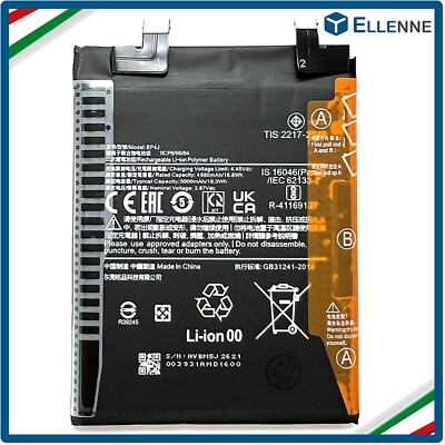 BATTERIA PER XIAOMI BP4J REDMI NOTE 12 PRO+ PLUS 5000MAH NUOVA RICAMBIO ...
