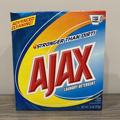 AJAX POWDER LAUNDRY DETERGENT 1.6 LB AJAX LAUNDRY DETERGENT | eBay