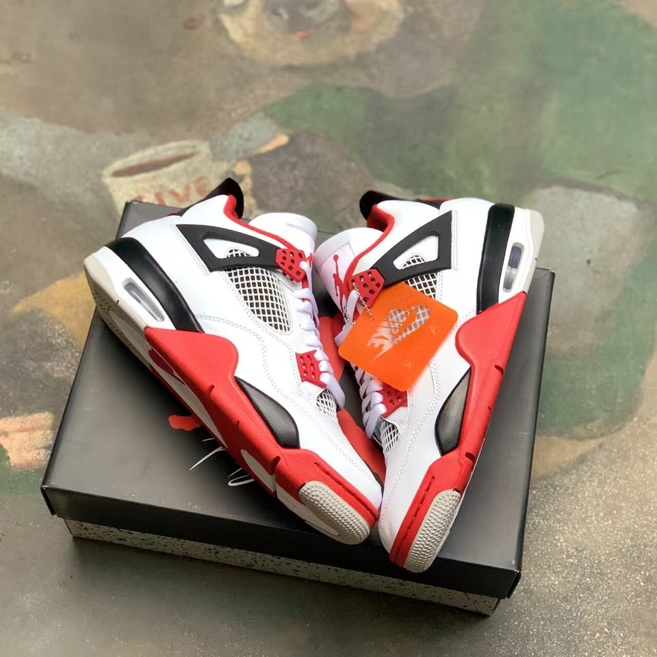 Nike Air Jordan 4 Fire Red Men’s Comfort Exercise Limited Stock | eBay