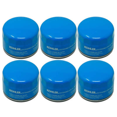 6PK Genuine OEM Kohler 14 050 36-S Full Flow Oil Filter for CV173 ...