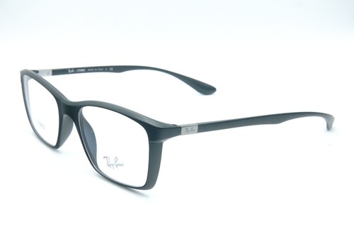 Ray Ban RB7036 5440 Mens Matte Green Rectangle Eyeglasses Frames 52/17 ...