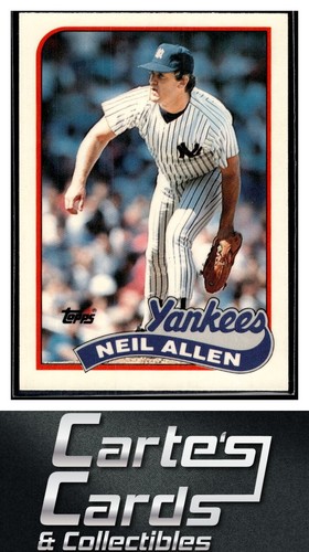 Neil Allen 1989 Topps Tiffany #61 New York Yankees | eBay