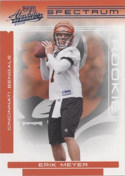 2006 Playoff Absolute Memorabilia - Rookie Spectrum Blue #153 Erik Meyer /250 (RC) for sale ...