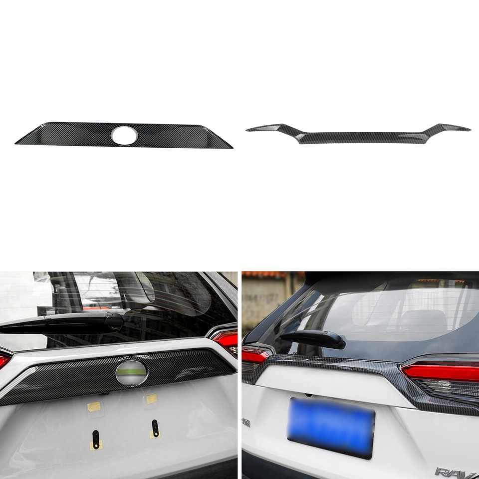 Exterior Rear Trunk Lid Cover Molding Decoration Trim for Toyota RAV4 ...