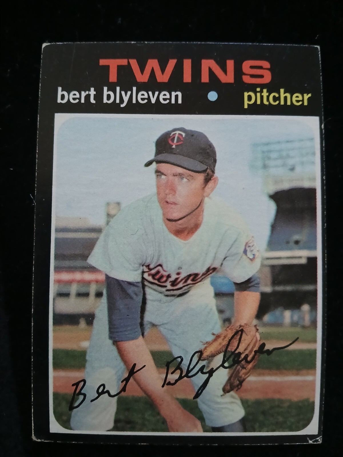 1971 Topps Baseball Card #26 Bert Blyleven NM-MT Minnesota Twins ...