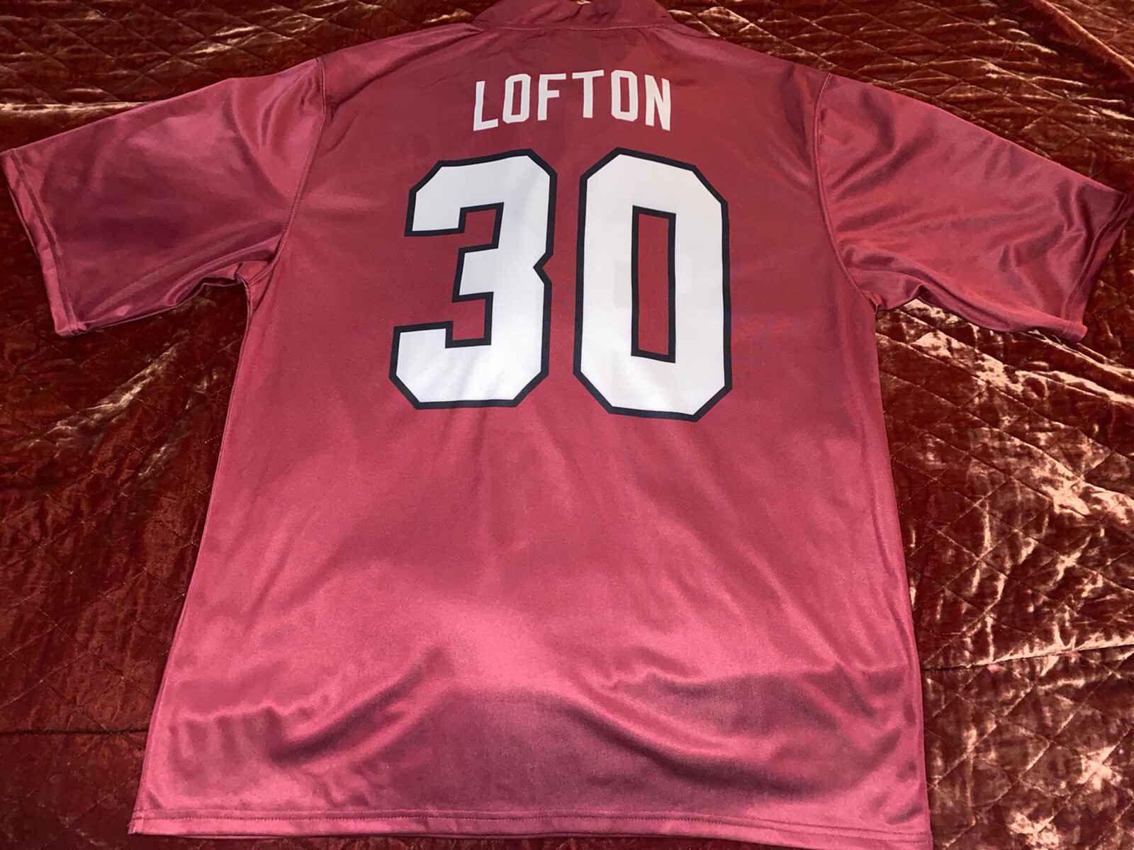 UNSIGNED CUSTOM James Lofton Stanford Screen print Jersey 2XL New! | eBay