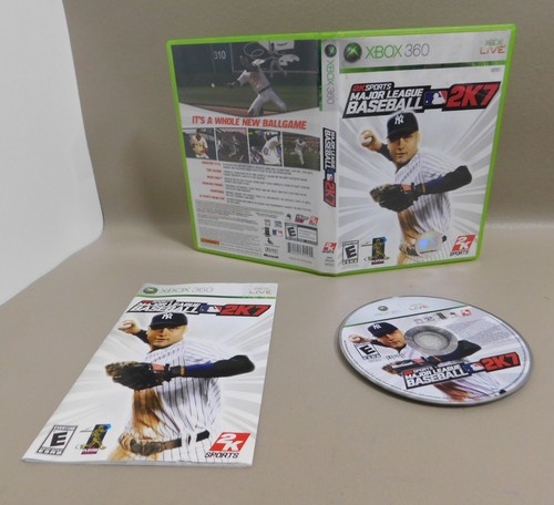MLB 2K7 Xbox 360 (2007) Major League Baseball Complete in Box VGC Clean ...
