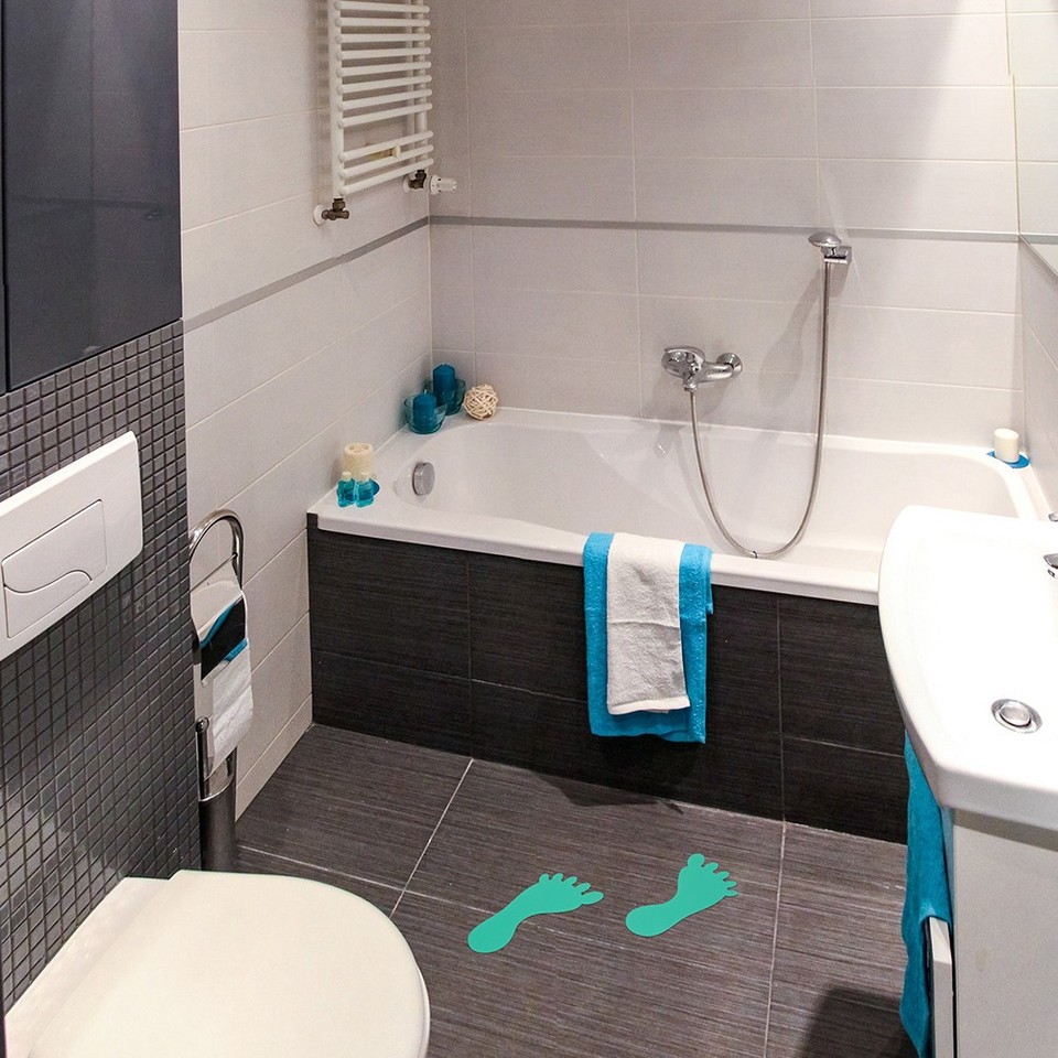 15 Pairs Kids Floor Stickers Floor Decals Nursery School Footprint ...