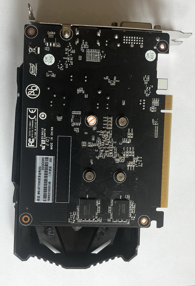 High-Performance 4GB GDDR4 Graphics Card - Nvidia GeForce GT 1030 ...