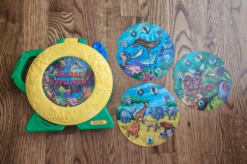 Vintage 2001 See N Say Animal Explorer Educational Talking Toy ~Tested ...