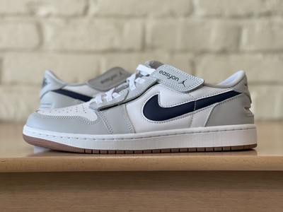 Nike Air Jordan 1 Low Retro Flyease White Midnight Navy DM1206-146 Men ...