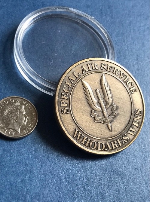 Special Air Service sas coin challenge British Army SAS coin New In ...
