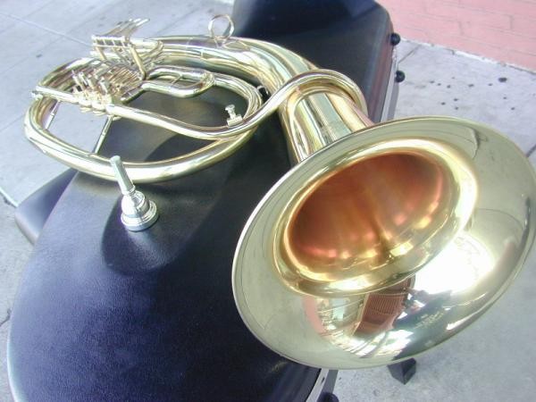 Berkeley German Country Style Bb 3 Rotary Baritone & Tenor Horn | eBay