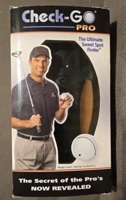 Check Go Pro Electronic Golf Ball The Ultimate Sweet Spot Finder NEW ...