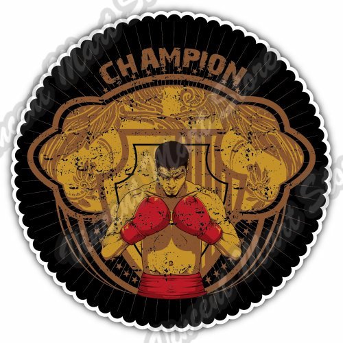 Mixed Martial Arts MMA Champion Fight Gift Car Bumper Vinyl Sticker ...