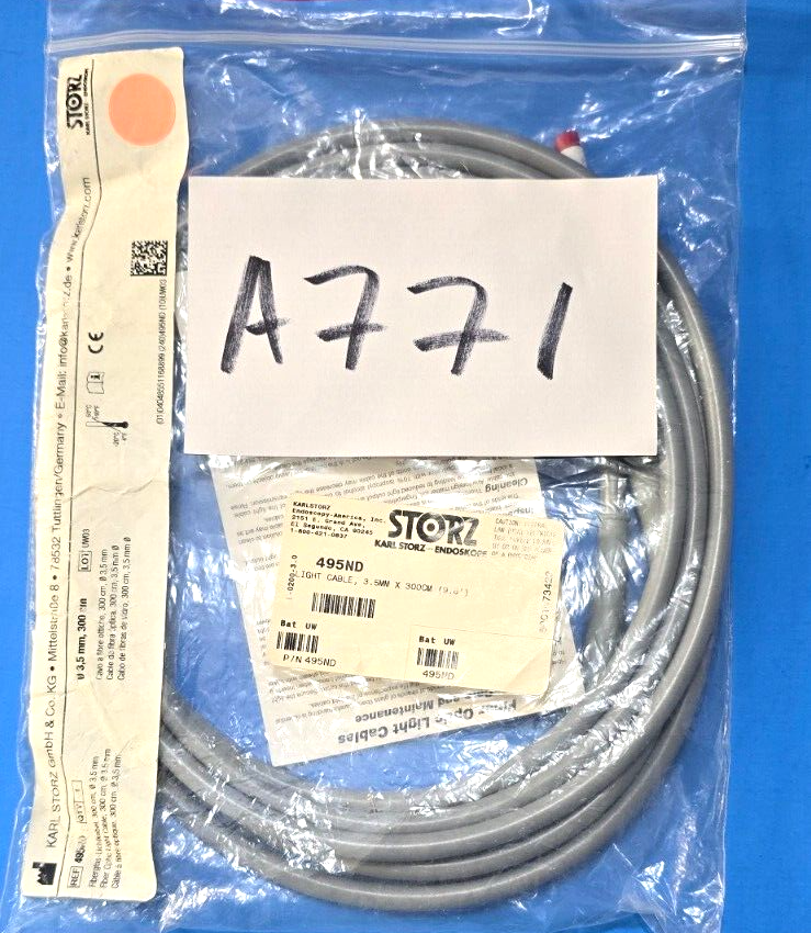 Karl Storz 495ND Fiber Optic Cable 3.5mm x 300cm (GERMANY) | eBay