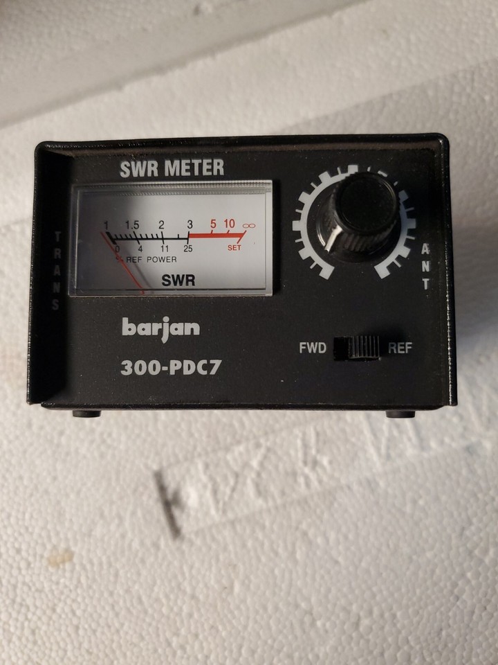 BARJAN Power Meter/SWR Meter 300-PDC7 - Used Working Unit | eBay