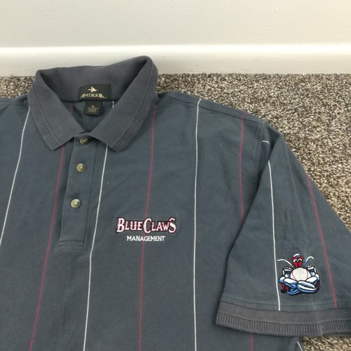 Vintage Team Issued Lakewood BlueClaws (Phillies) Polo Shirt Management ...