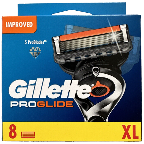 Gillette ProGlide Razor Blades - 8 Pack XL Original New 7702018263936 ...