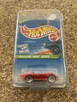 1996 Hot Wheels Treasure Hunt Series Dodge Viper RT/10 Limited Edition ...