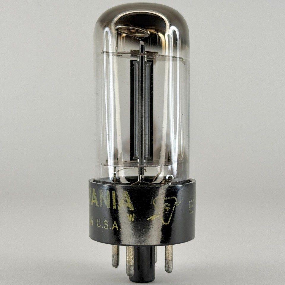 (1) Tested Sylvania 6AX4GT Tube Date Code EC Sylvania 6AX4 GT Rectifier ...