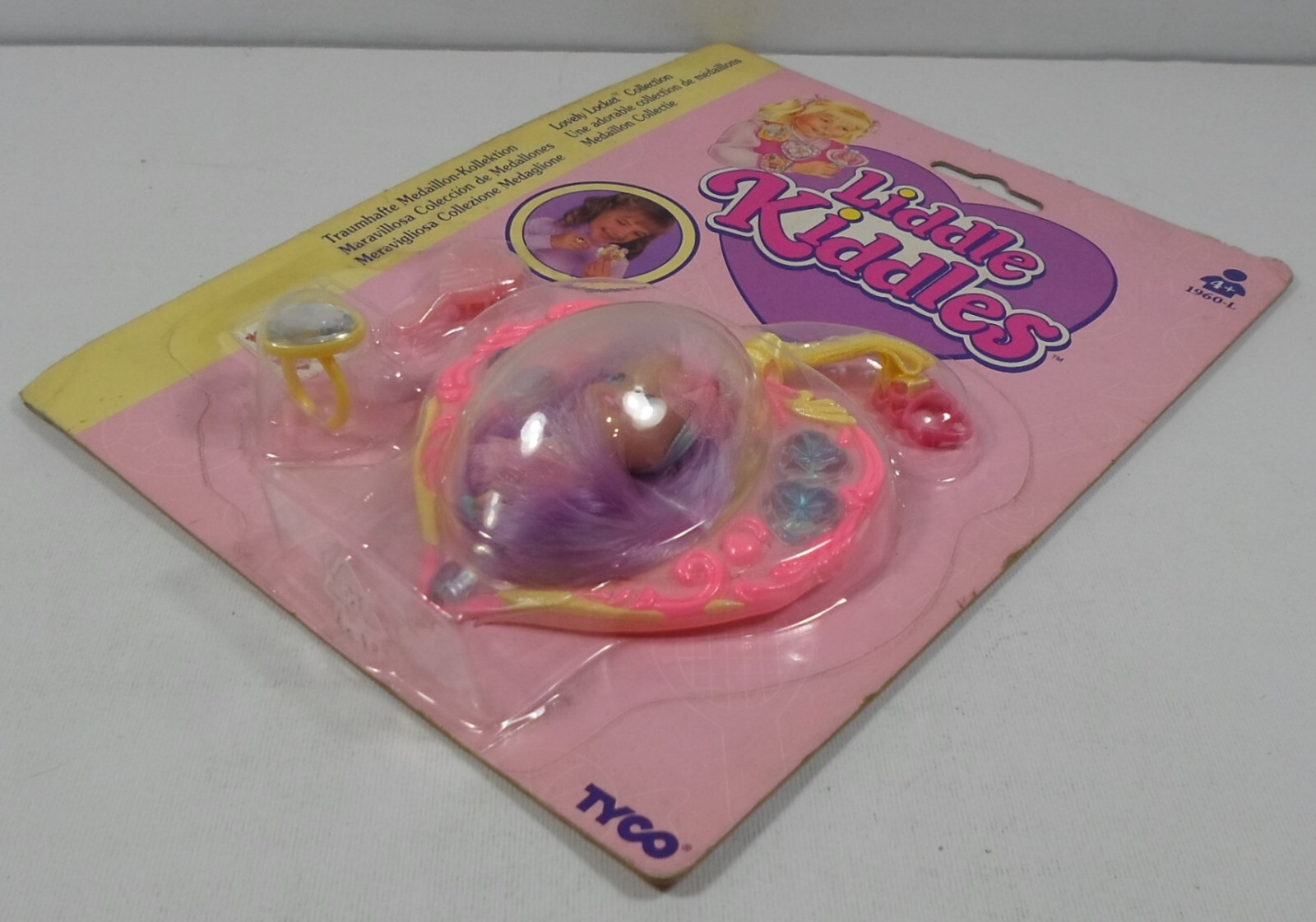 Vintage 1994 2" Liddle Kiddles Lovely Locket Tracy Tea Party Doll TYCO ...