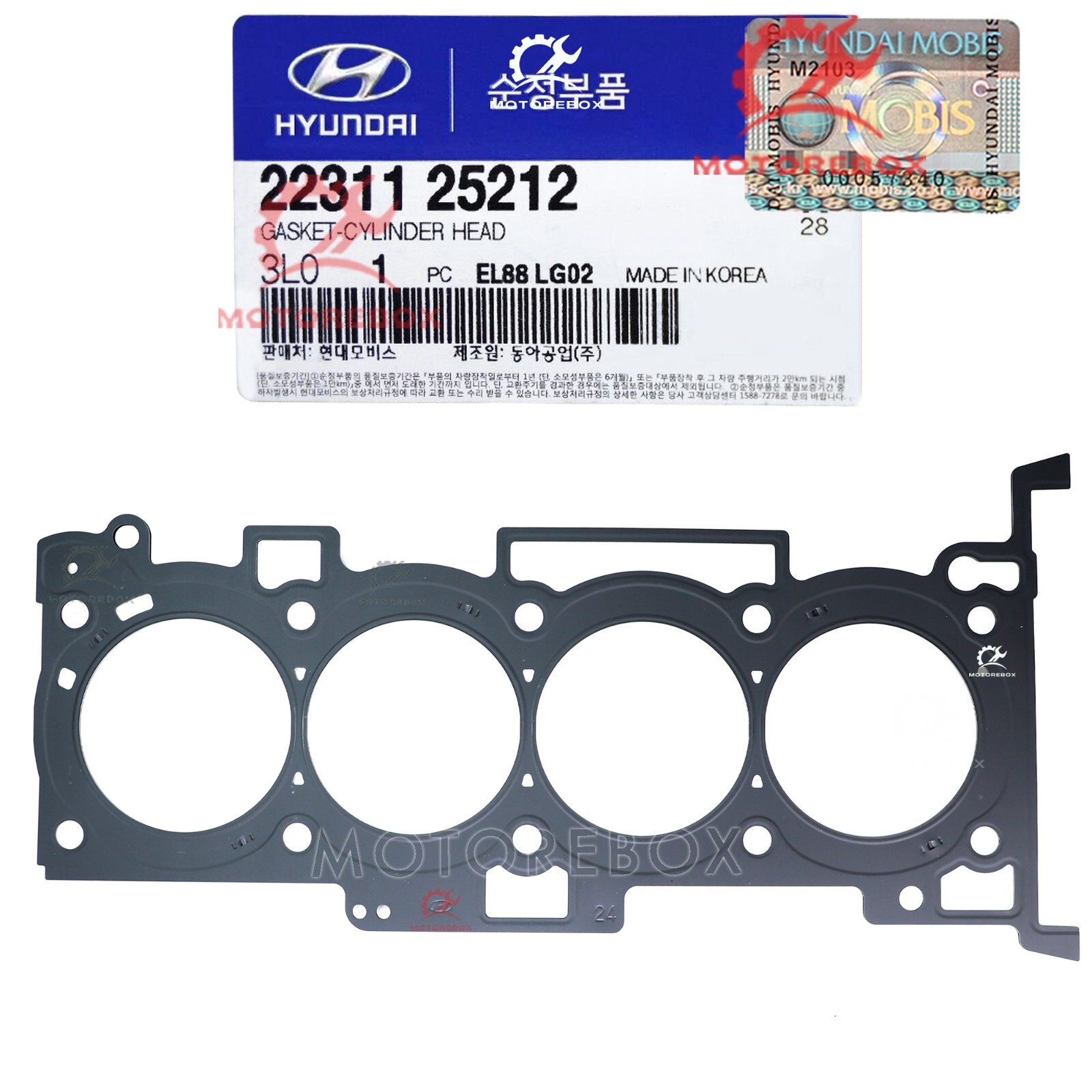 Genuine+MLS+Cylinder+Head+Gasket+%26+Silicone+OEM+for+Hyundai+KIA+22311 ...