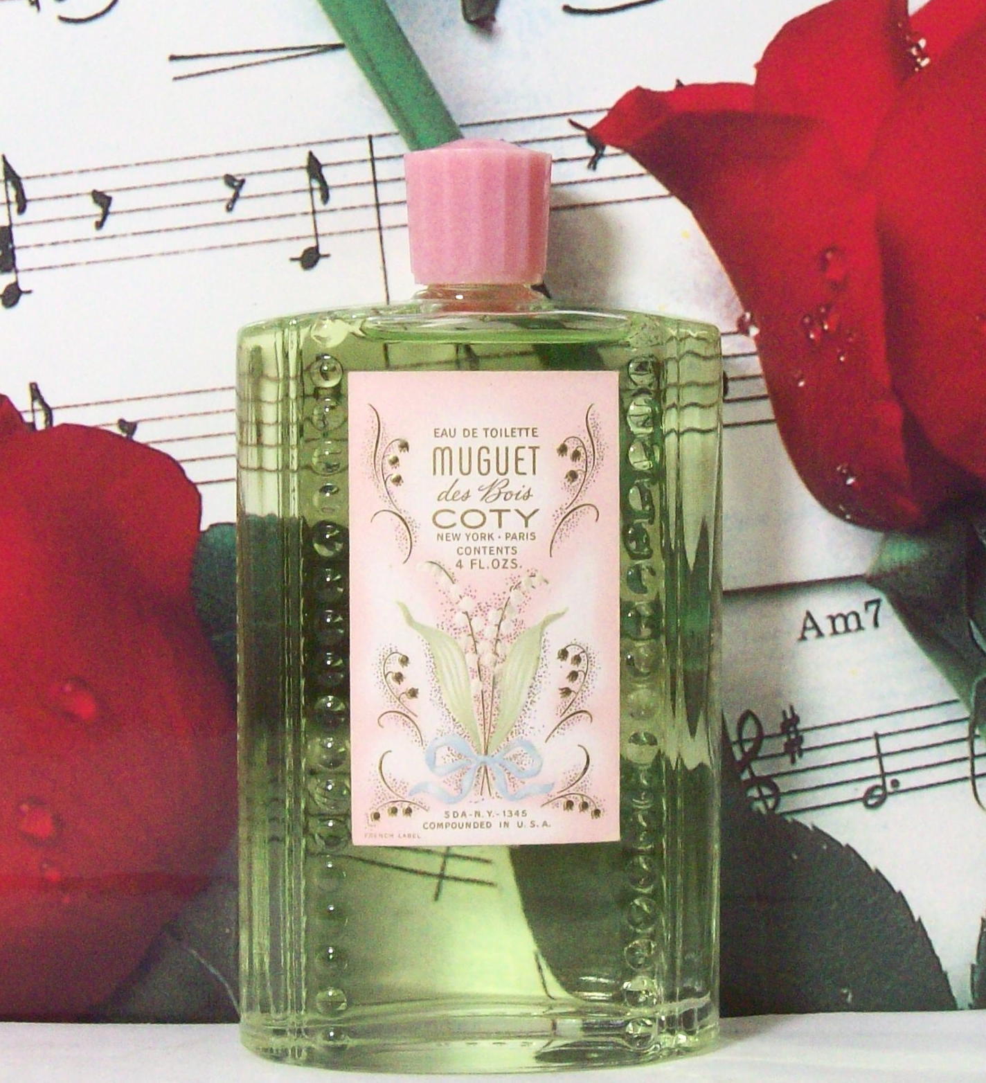 Muguet Des Bois EDT Splash 4.0 Oz. By Coty. Vintage. Unbox. French ...