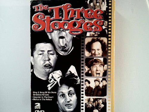 The Three Stooges DVD 2 Pack 1936-1947 Comedy Classics Moe Larry Curly ...