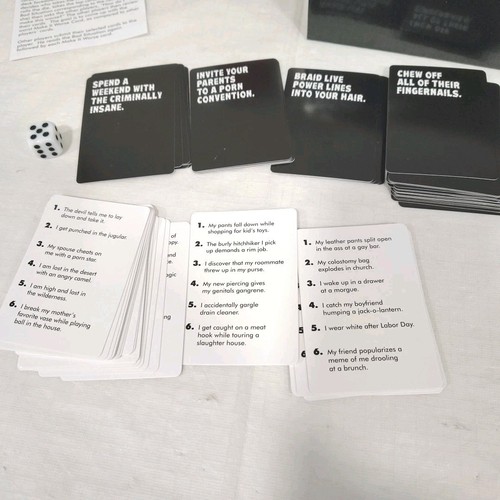 Making Bad Situations Worse Adult Party Card Game Complete | eBay