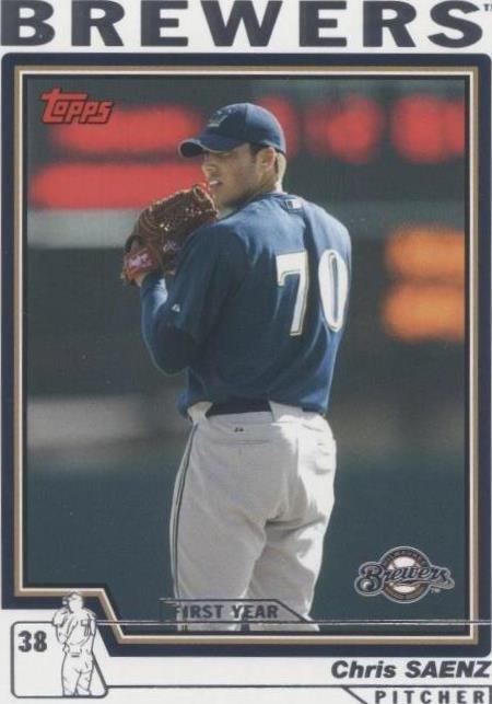 2004 Topps Traded and Rookies - Chris Saenz #T131 (RC) for sale online ...