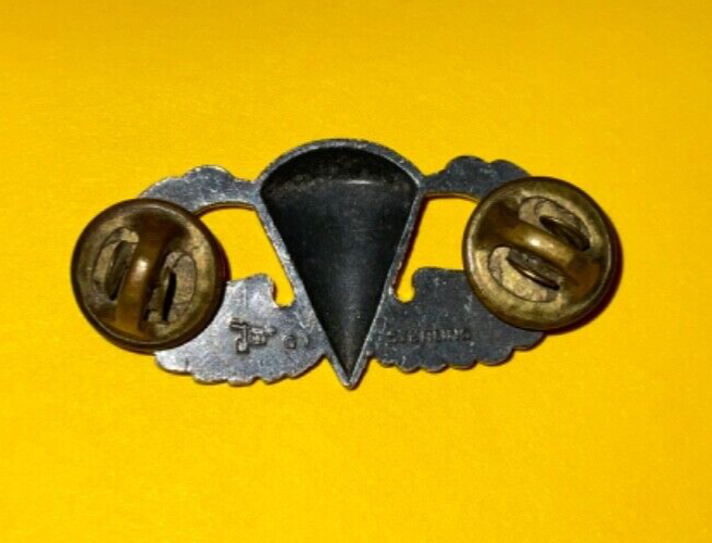 US Army Paratrooper Jump Wings G1 Sterling Bell Trading Post Hallmark ...