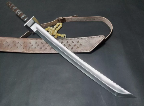 KATANA SWORD NINJA COMBAT SWORD SAMURAI SWORD CUSTOM HANDMADE D2 TOOL ...