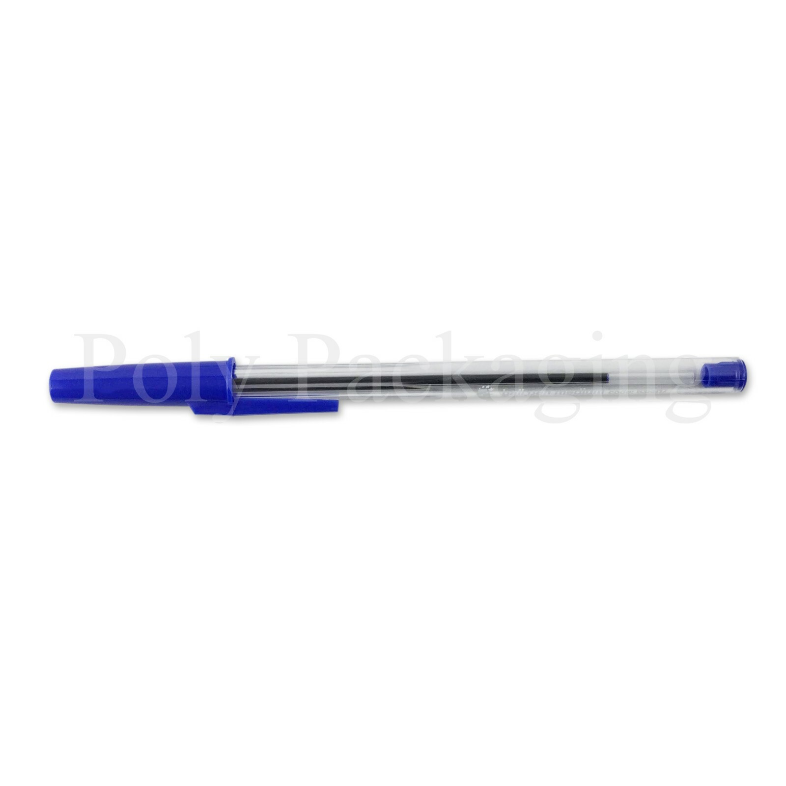 200 x BLUE BALLPOINT PENS Medium Tip Pen CHEAP Ball Point Biro Capped ...