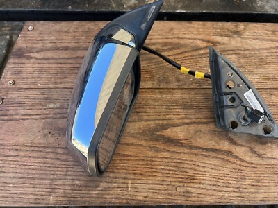 2013 Ford Flex Drivers Side Left Power Door Mirror Chrome Blind Spot ...