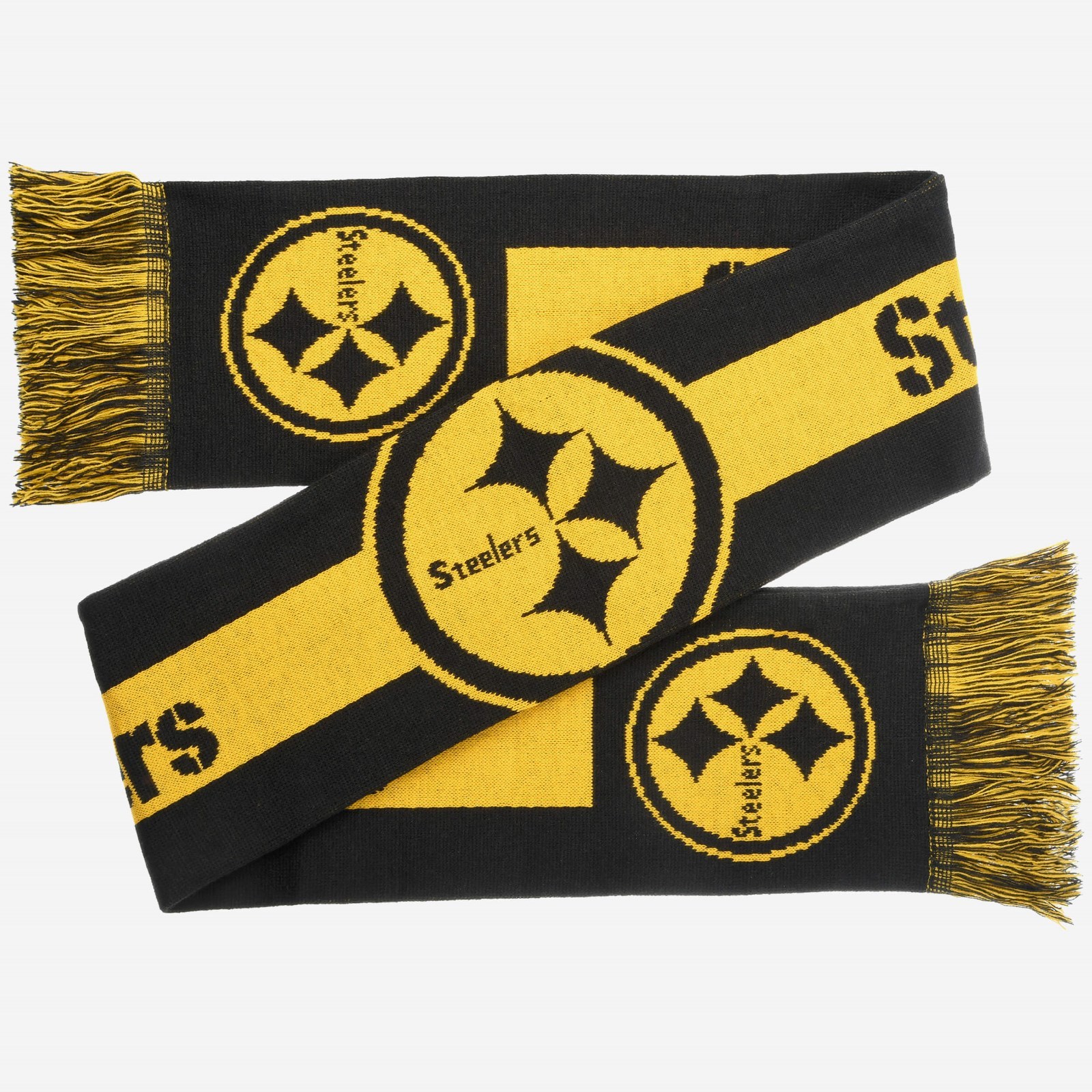 NFL Pittsburgh Steelers Licensed Knit Scarf | eBay