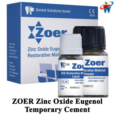 Dental ZOER Zinc Oxide Eugenol Cement Filling Set Sealer Root Canal ...