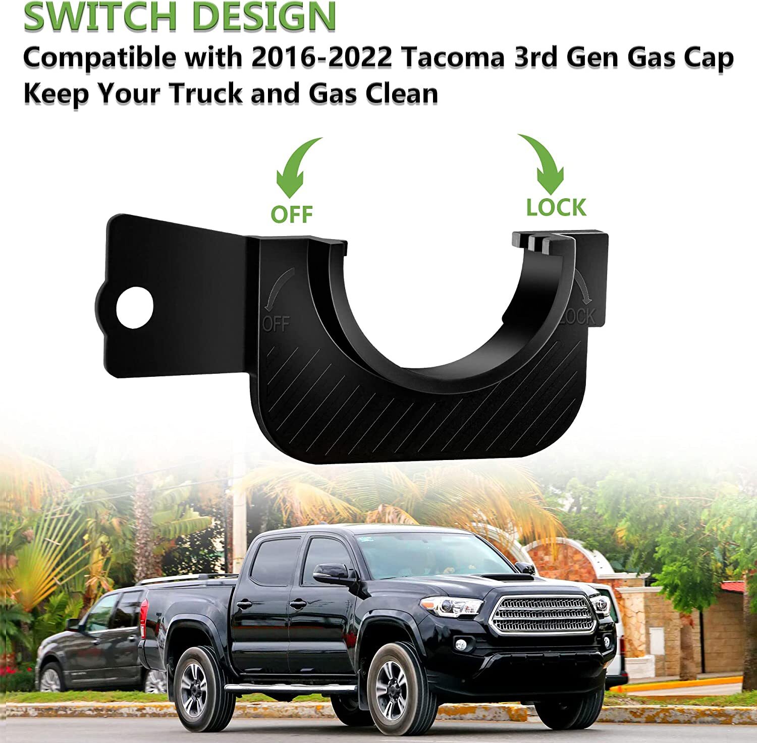 Gas Cap Holder For 2016-2022 Tacoma 3rd Gen Car Fuel Tank Gas Cap ...