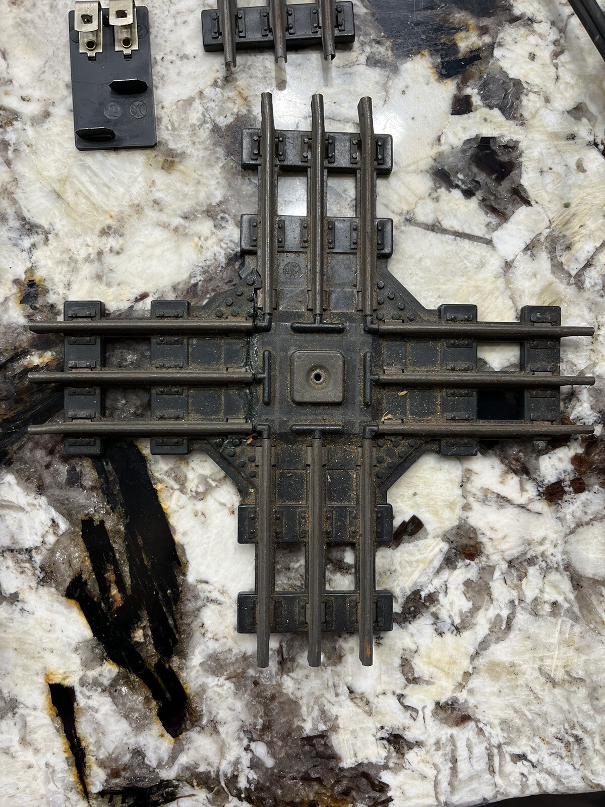 81 Piece MARX Train Track O27 Gauge 3-Rail-Switches-Transformers ...