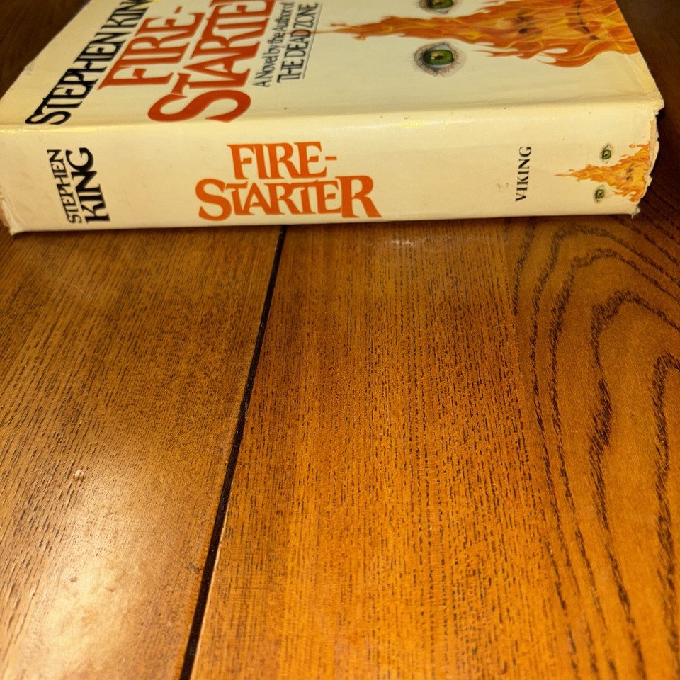 Firestarter by Stephen King (1980, Hardcover)First Edition 670315419| eBay
