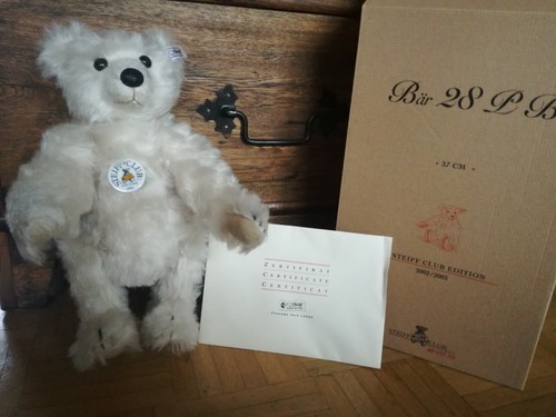 Steiff Bär 28 PB - 37 cm - Steiff Club Edition 2002 / 2003, neu | eBay.de