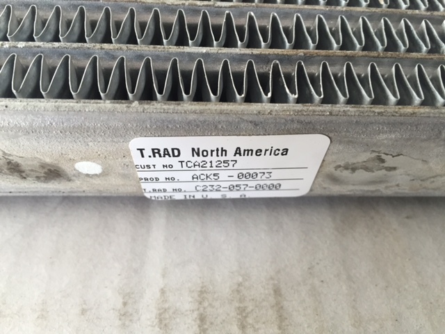 John Deere Oil Cooler TCA21257 | American