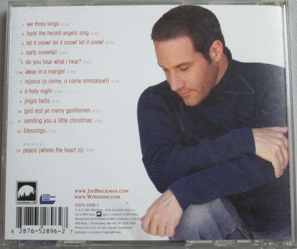 o'o'o . JIM BRICKMAN . . . PEACE . . . Solo Piano Christmas Music ...