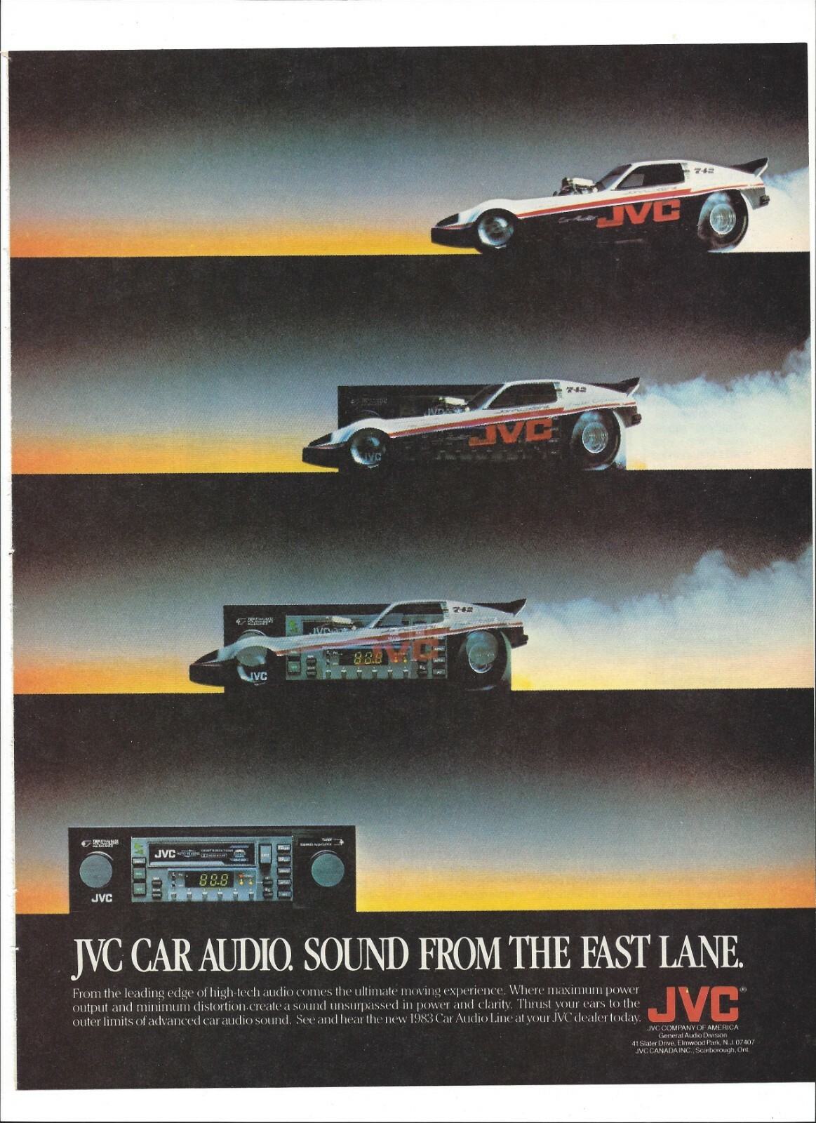 JVC Car Audio Cassette 1983 Original Print Ad 9 x 11" Penthouse ...
