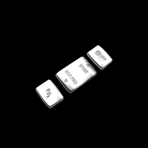 Chrome Gear Shift Parking Side Button P Sport Cover Trim For BMW 1 3 ...