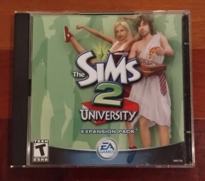 The Sims 2 University PC Game Expansion Pack 2006 CD-ROM 2 Disc Set 14633149173| eBay