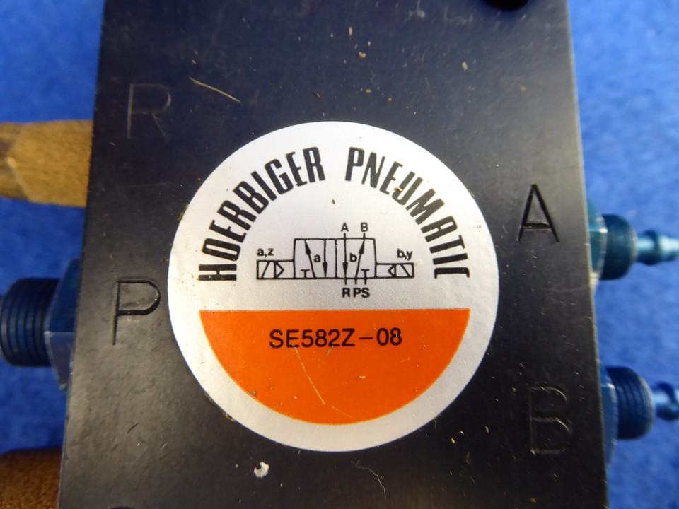 Hoerbiger Pneumatic SE582Z-08 3-way Valve Solenoid Valve ES-2-E 24V DC ...