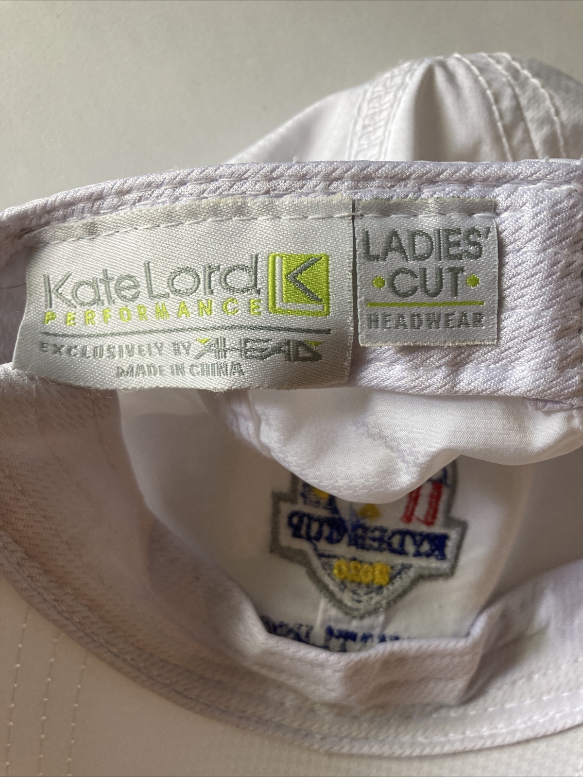 Kate Lord By Ahead 2020 Ryder CupLogo Whistling Straits Golf White Adj ...