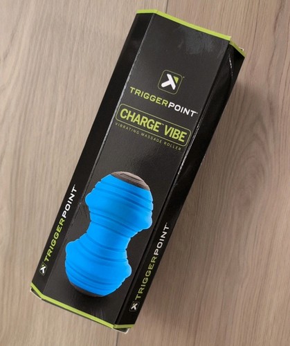 Triggerpoint Charge Vibe Blue Vibrating Massage Roller, Reduce Pain New | eBay