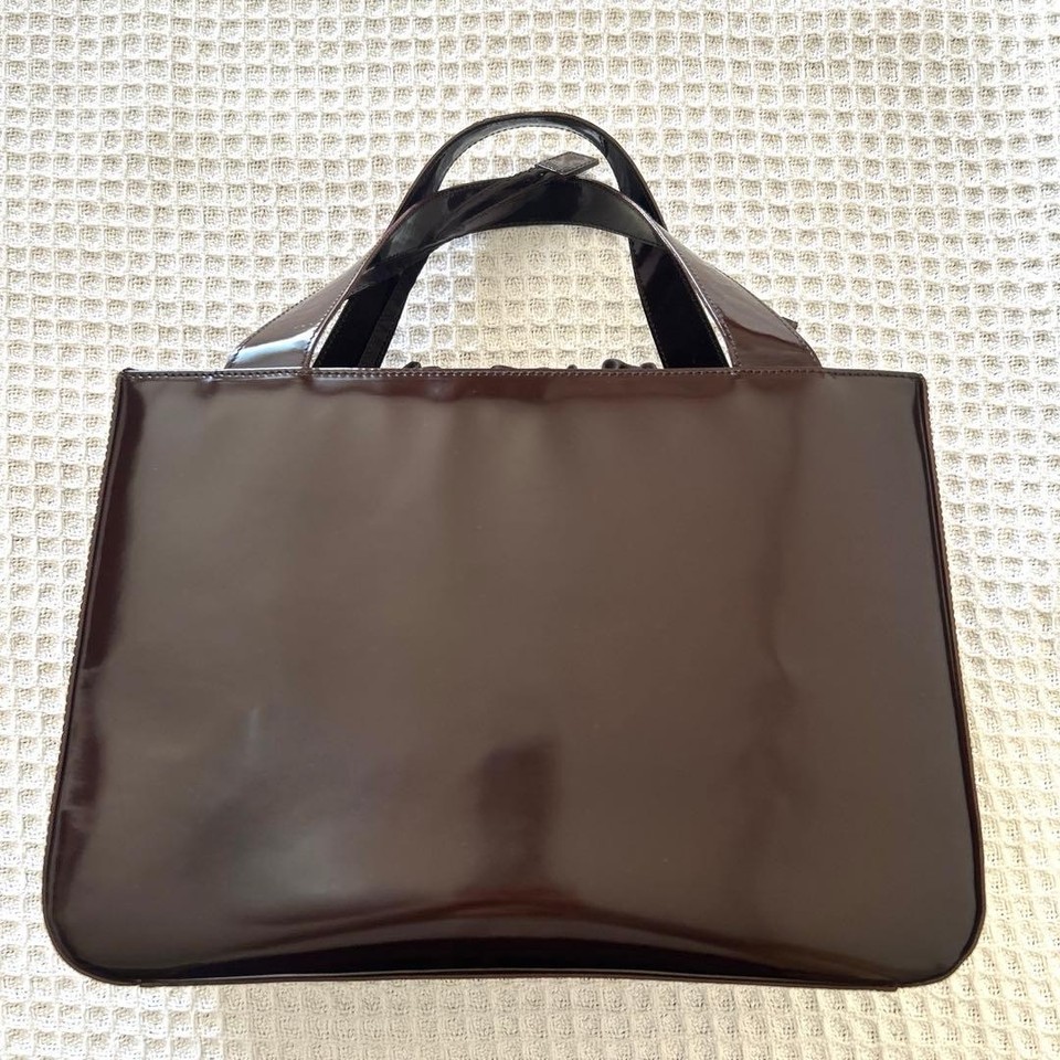 CELINE Brown Tote Bag Gold Logo Used From Japan | eBay Australia